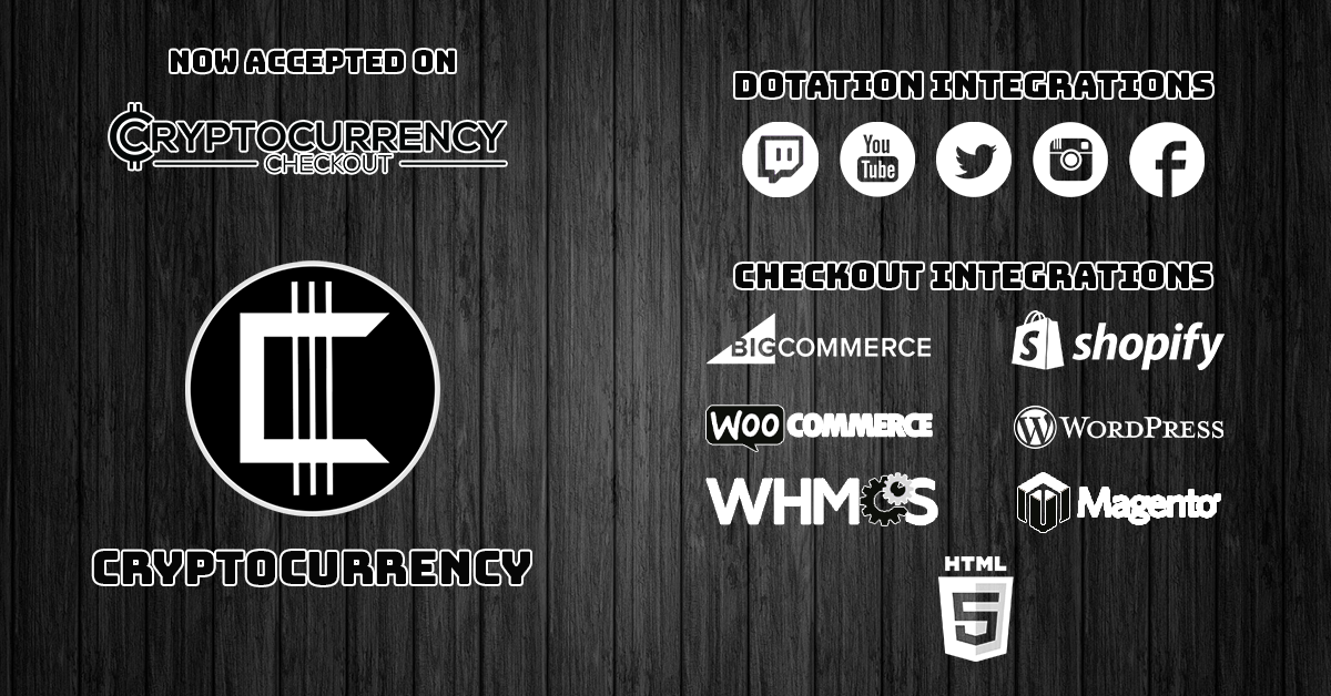 Accept CCY on your website for free with CryptocurrencyCheckout.